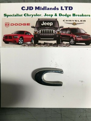 CHRYSLER 300C 2008-12 LETTERING LETTER BADGE DECAL 'C' | eBay UK