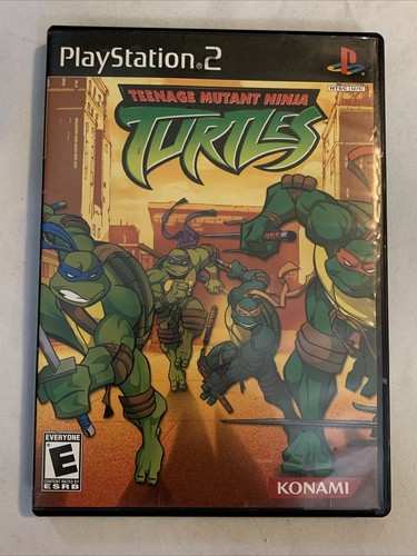 Teenage Mutant Ninja Turtles Konami PS2 (Sony PlayStation 2, 2003) No ...