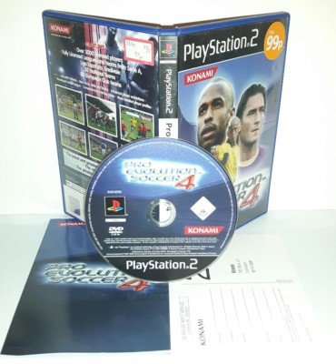 Pro Evolution Soccer 4 PES Football - PS2 Playstation Play Station 2 ...
