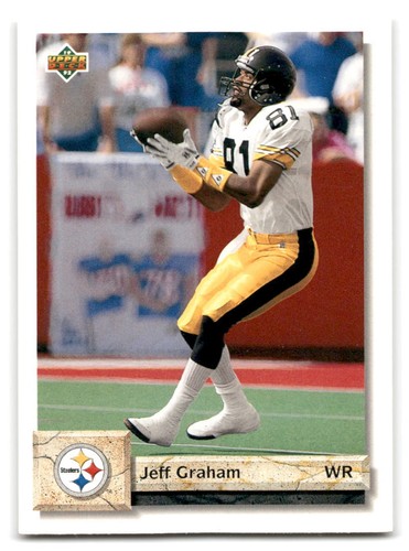 Jeff Graham 1992 Upper Deck #281 Pittsburgh Steelers FOOTBALL | eBay