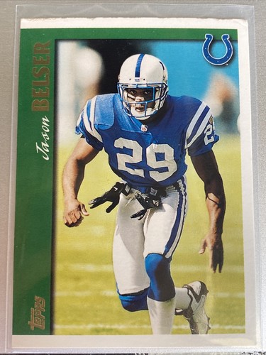 1997 TOPPS JASON BELSER #182 INDIANAPOLIS COLTS | eBay