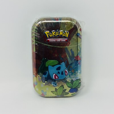 Pokémon TCG Kanto Friends Mini Tin - Bulbasaur Art, Sealed, 2 Booster ...