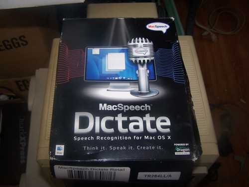 MacSpeech Dictate (Mac)-Dragon-Apple/Intel processor speech dictation ...