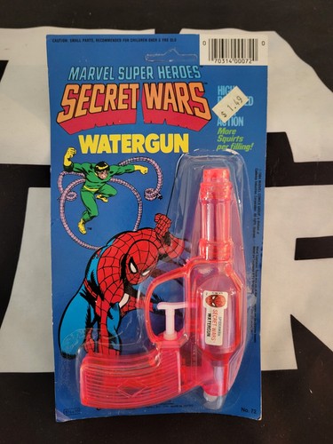 Water Gun 1984 Secret Wars Super Heroes MARVEL UNIVERSE Vintage ...