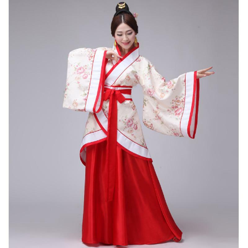 Women Chinese Hanfu Cosplay Costume Ancient Fairy Clothes Stage Dance ...