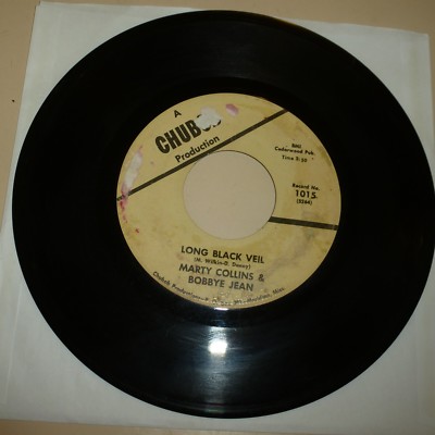 MS COUNTRY 45 RPM RECORD - MARTY COLLINS & BOBBYE JEAN - CHUBOB 1015 | eBay