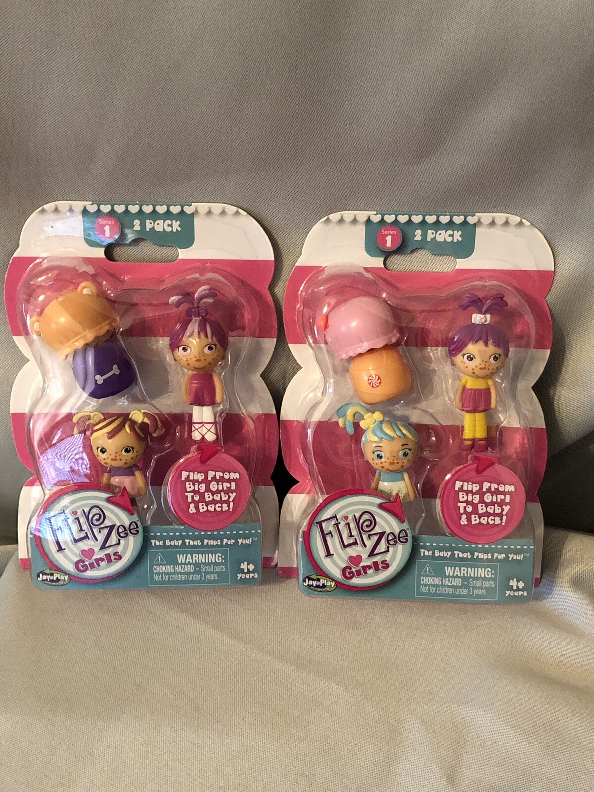 Lot of 2 Brand New Flip Zee Girls Mini Baby Doll Series 1 | eBay