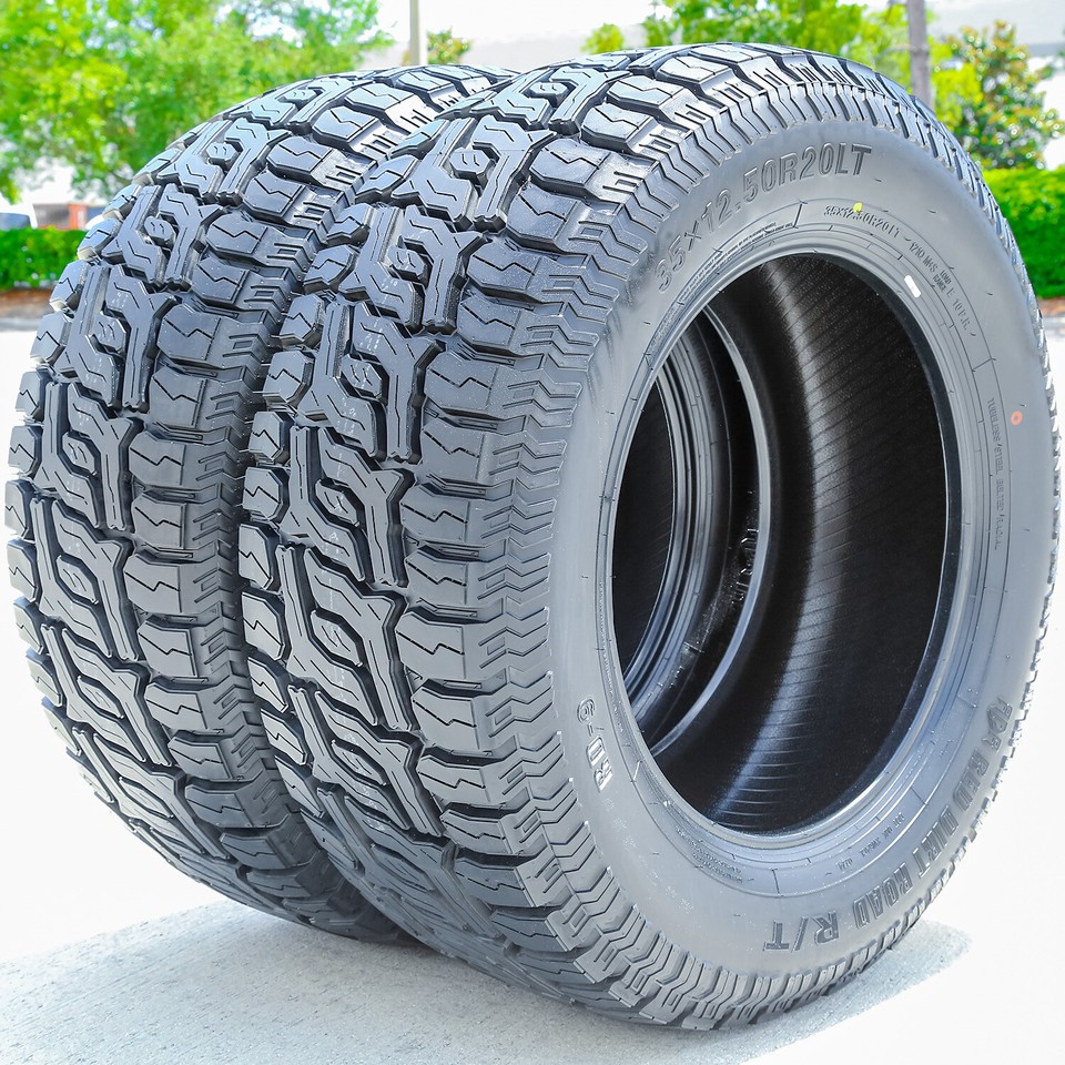 4 Tires Red Dirt Road RD-9 R/T LT 35X12.50R20 Load E 10 Ply RT Rugged ...