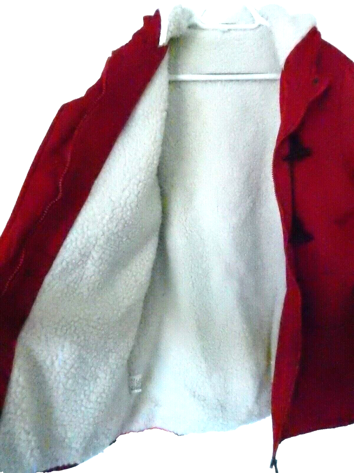 JiangWu Sherpa Lined Hooded Coat/Jacket-2XL, US 18-20 Big Bargain Alert ...