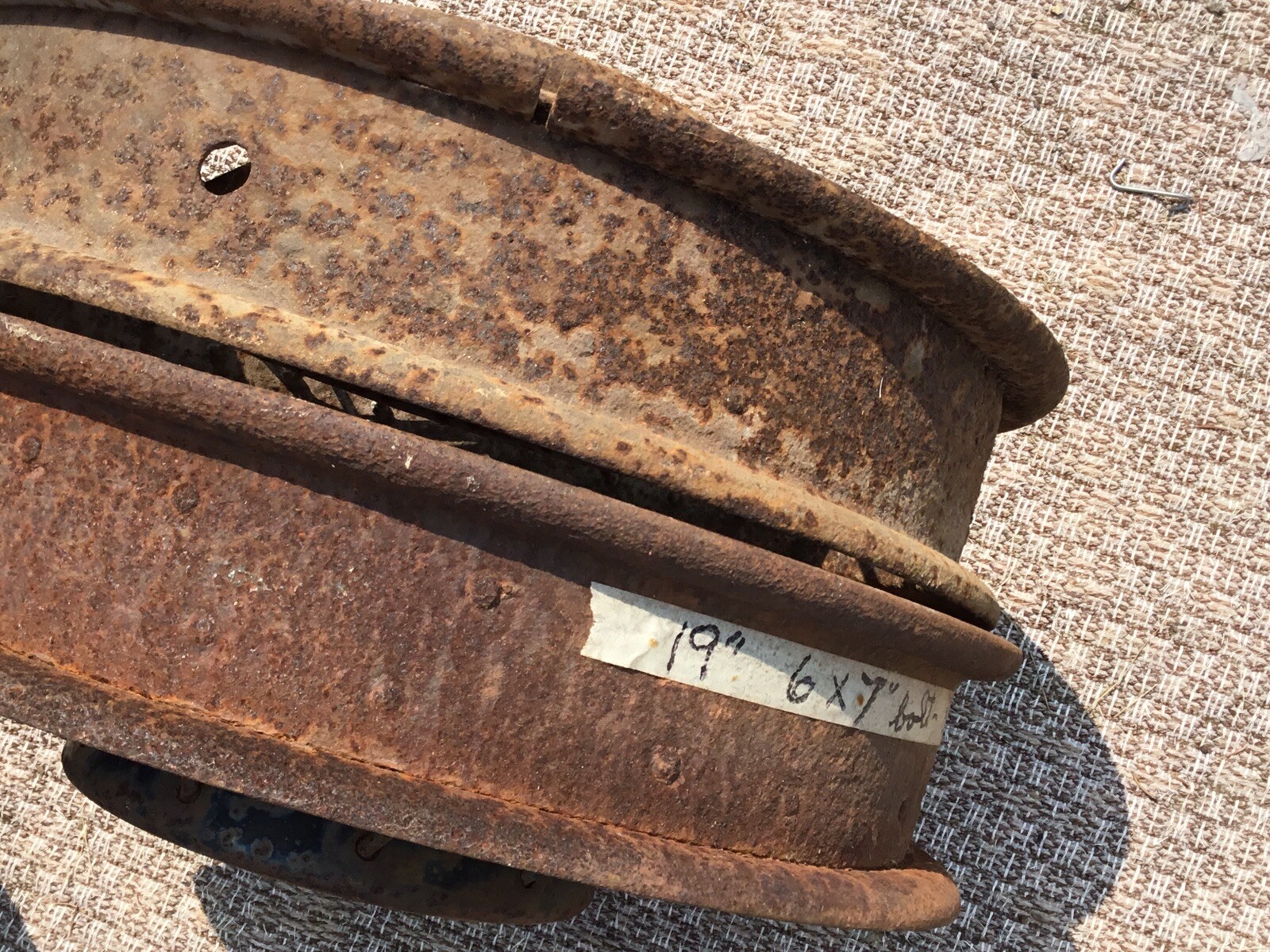 Vintage Wire Wheel 19”- 1920’s 1930’s - 6 Lug. | eBay