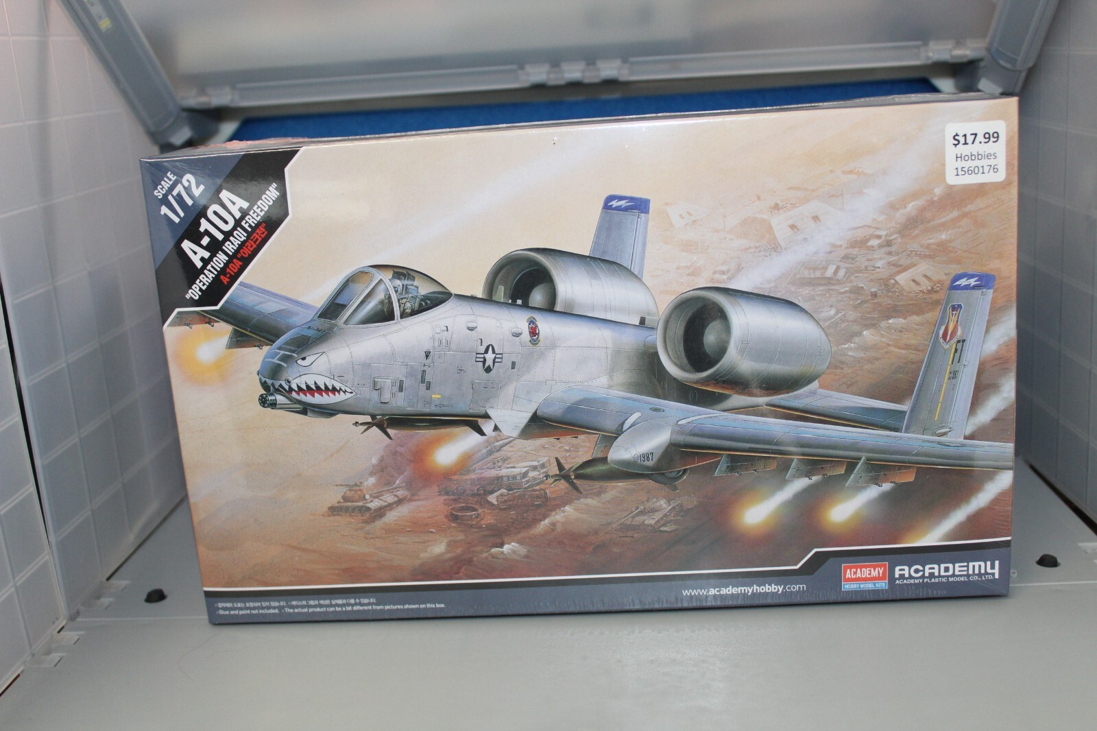 Academy 12402 A-10a Plane Operation Iraqi Freedom Plastic Model Kit for ...