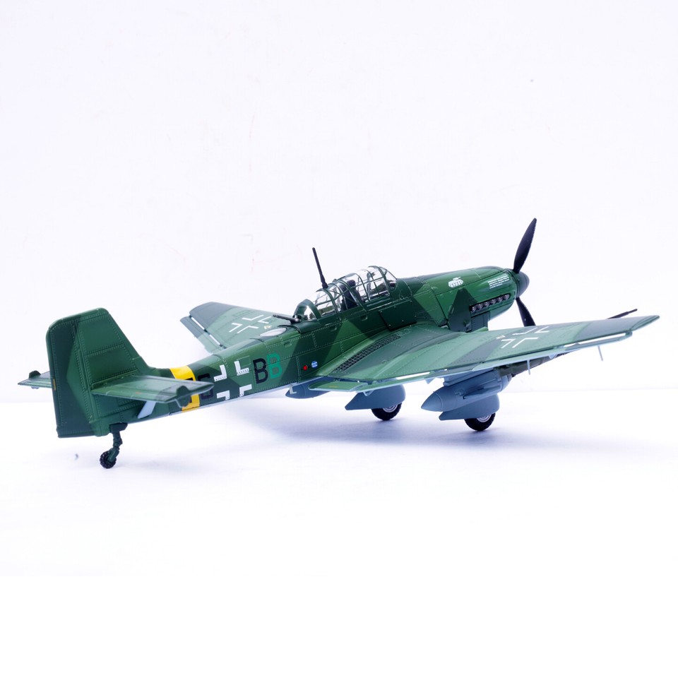 PANZERKAMPF 1/72 German Stuka Dive Bomber JU87-G1 Hans Rudel Landline ...