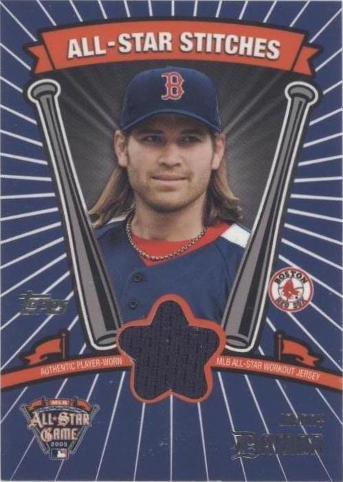 2005 Topps Updates & Highlights - All-Star Stitches Johnny Damon #ASR ...