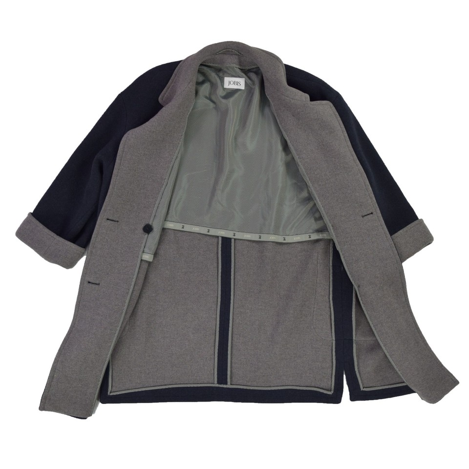 JOBIS Damen Mantel 44 2XL Coat Manteau 100% Schurwolle Herbstmantel wie ...