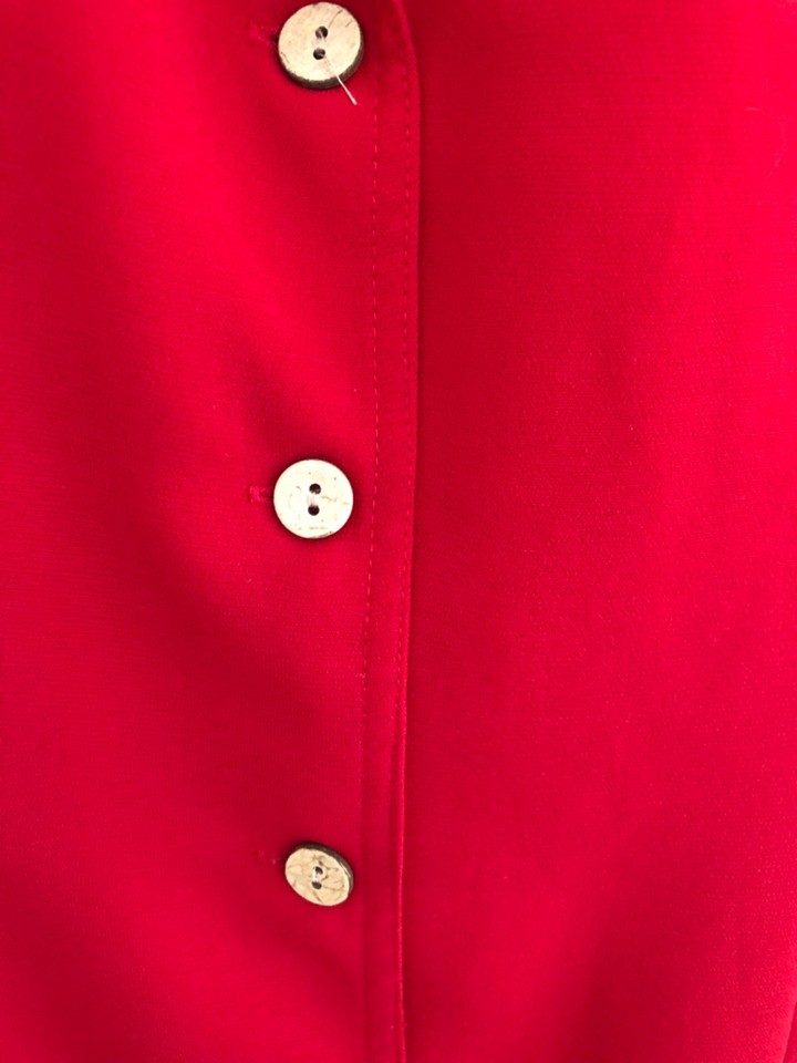 Karin Stevens Women's Vintage MODEST Dress Size 12 Airline Retro ...