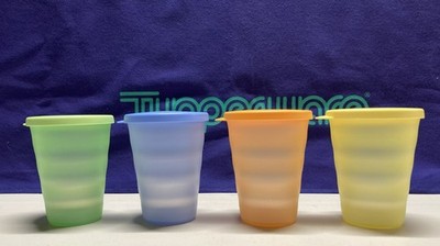 Tupperware Impressions Tumblers-11 oz-Dripless Straw Seals-Pastels-NEW ...
