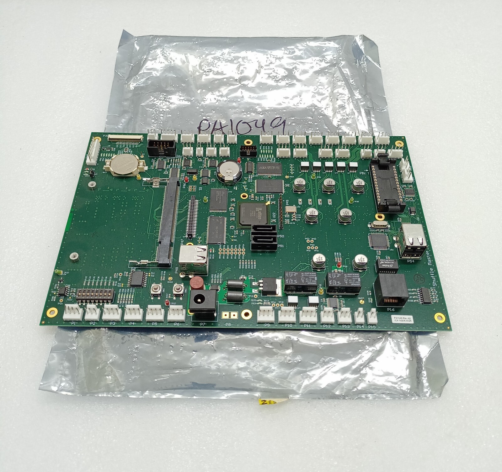 Shuffle Master PB1049 Rev A PA1049 rev A2 Deckmate 2 mother board ICA ...