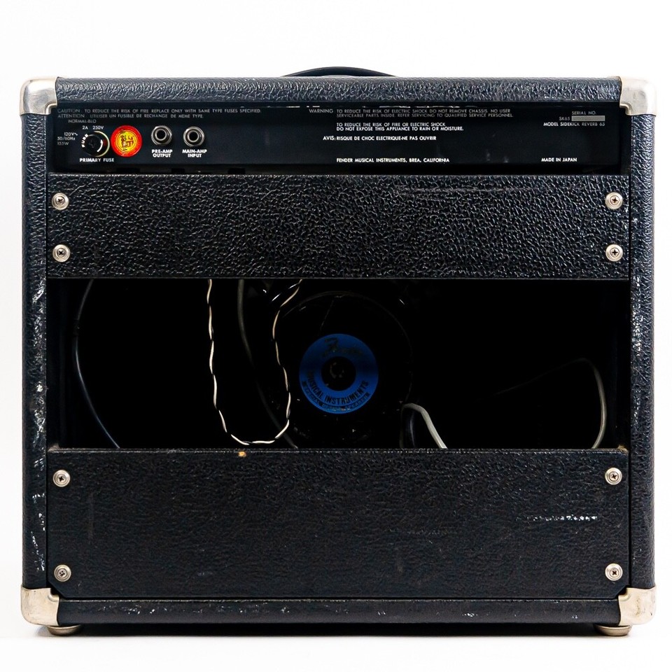 Fender Sidekick Reverb 65 Rivera Designed Blackface Guitar Combo Amp w ...