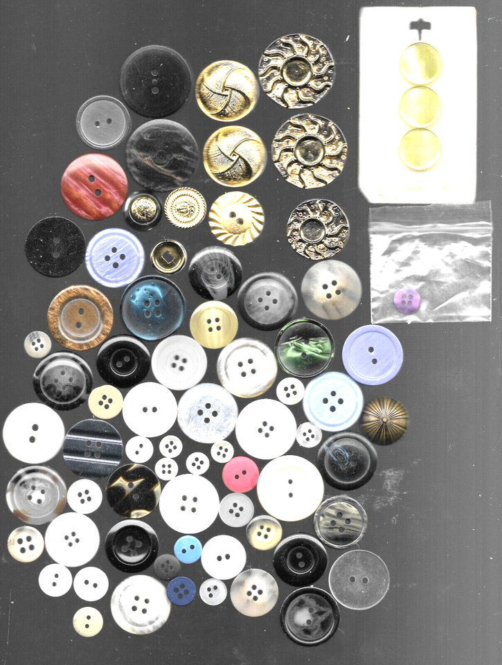 Vintage Lot of Buttons 50 Plus | eBay