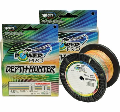 PowerPro Depth-Hunter Spectra Braided Fishing Line | 500 Yards | Pick ...