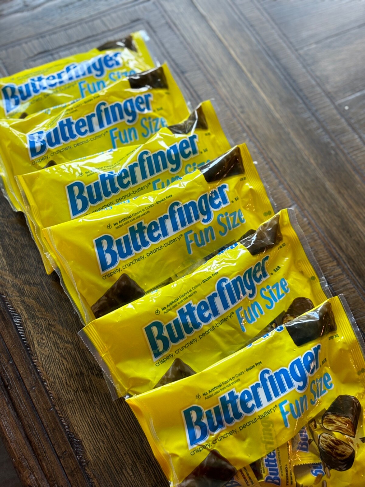 Six BAGS of butterfinger candy bars (10.2oz each bag) Brand NEW | eBay