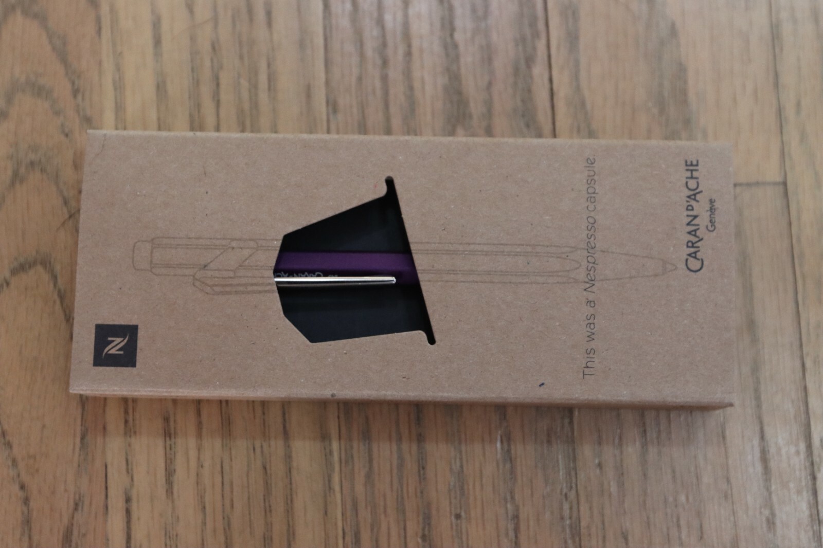 Caran D'Ache 849 Nespresso Ballpoint Pen, Limited Edition Purple ...