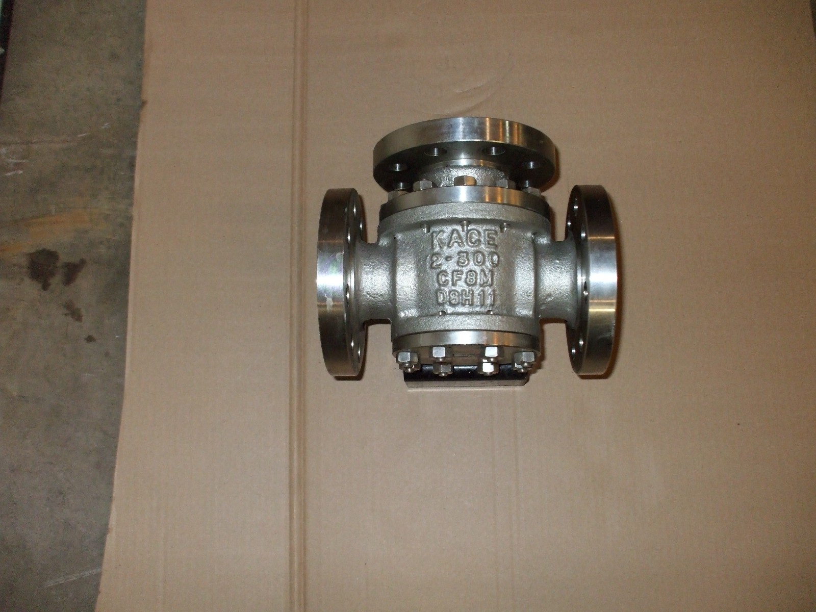 Kace Valve 2 " Ball Valve,,STAINLESS STEEL,, Model ML B300-33PB-1,,CF8M ...