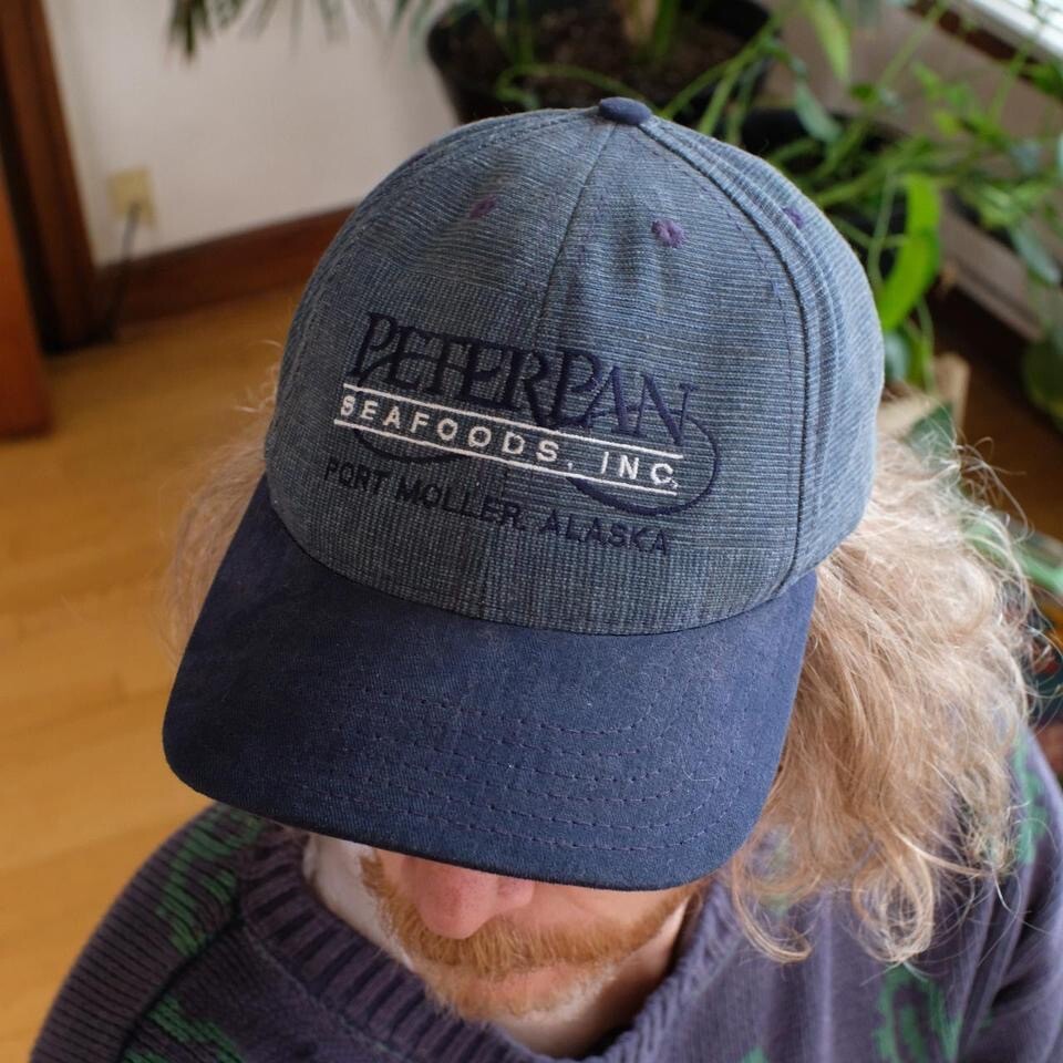 Peter Pan Skater Snapback Hat Alaska Destination Blue… - Gem