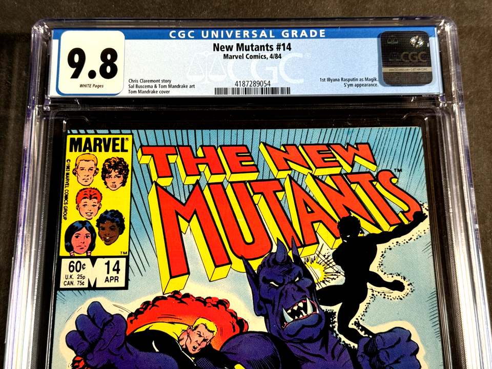 New Mutants #14 1984 CGC 9.8 4187289054 Chris Claremont 1st Illyana ...