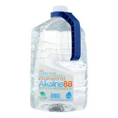 Alkaline 88 Alkaline88 1-Gallon Bottled Alkaline Water - Case Of 4 - 1 ...