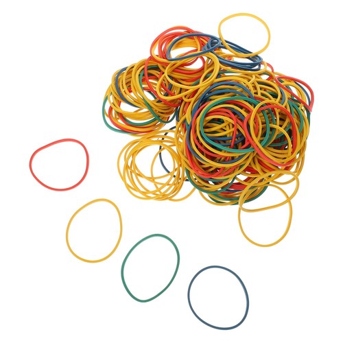 4 PCS Farbiger Gummiring Büro Großes Gummiband Elastische Gummibänder ...