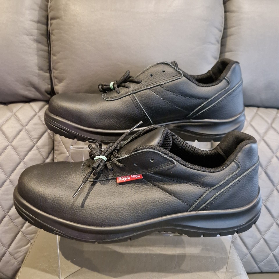 Royal mail Blacl Shoes AboutBlu Oil Resistant UK 10 EUR 44 | eBay UK