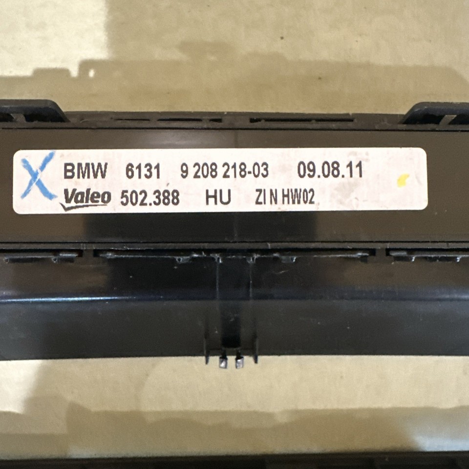 2010-2013 BMW X5 CLIMATE HEATER 4 ZONE TEMPERATURE CONTROL PANEL SWITCH ...
