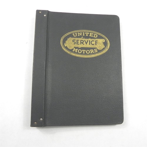 UNITED MOTORS SERVICE BINDER HARRISON CAR HEATERS SERVICE BULLETINS ...
