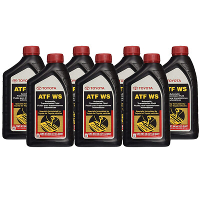 ATF WS Set of 7 Automatic Trans. Oil Fluids Genuine ATFWS for Lexus ...