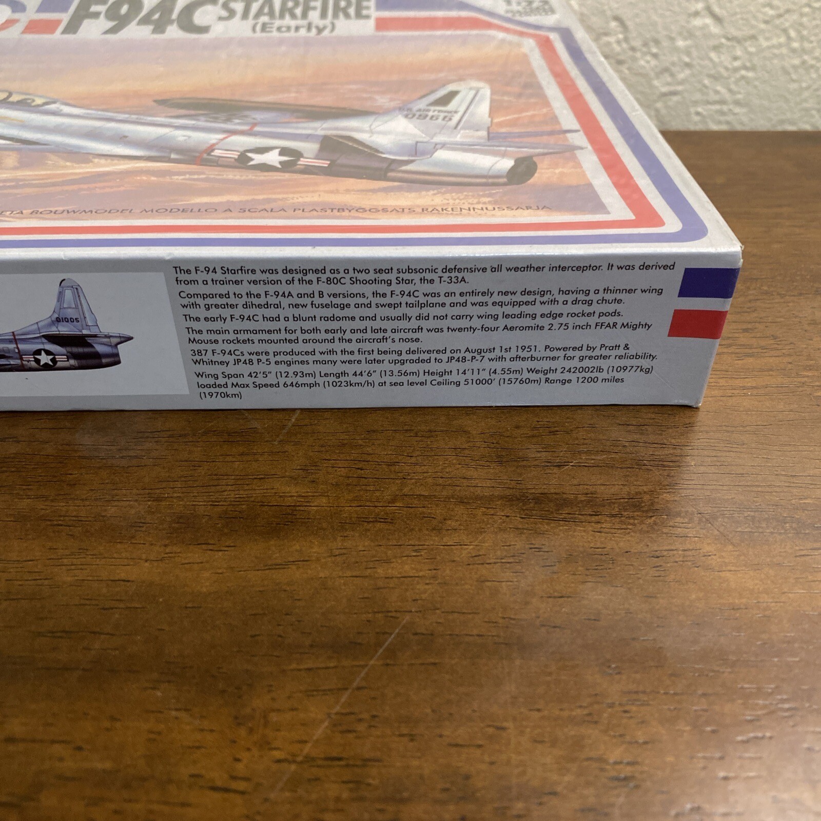 EMHAR 1:72 Scale Lockheed F94C Starfire (Early) Model Kit # EM3003 NEW ...