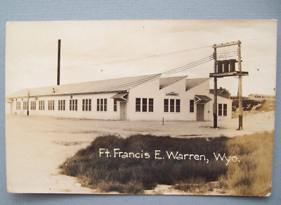 Fort Francis E.Warren, WYO postcard, Wyoming WY RPPC | eBay