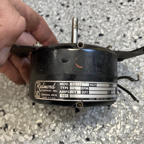 Redmond 30111 Vintage Motor 115 Volts | eBay