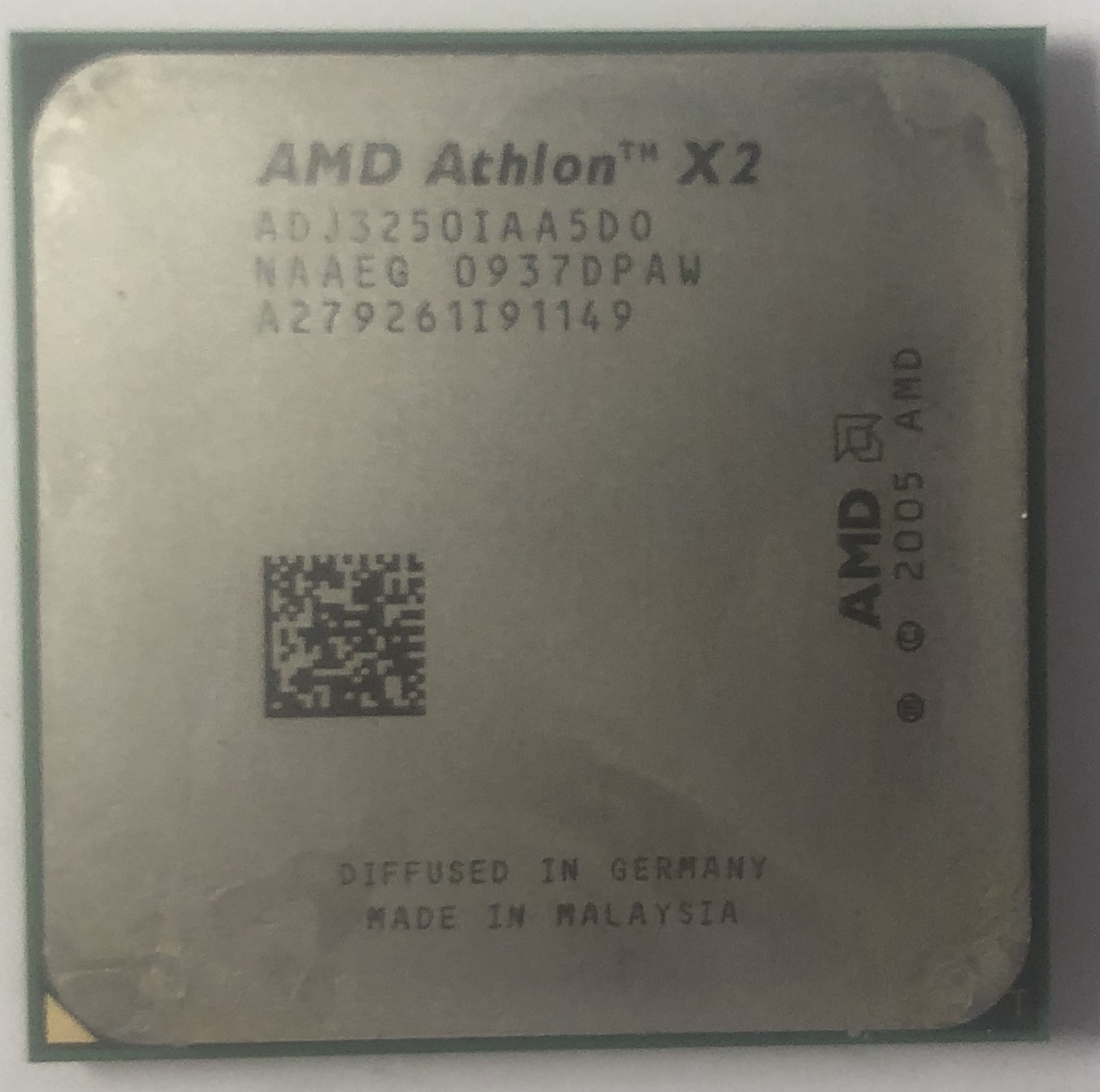 AMD Athlon X2 3250e Energy Efficient 1.5 GHz Dual-Core (ADJ3250IAA5DO ...