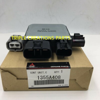 Genuine 1355A408 Mitsubishi Cooling Fan Control Unit Module 2002-2007 ...