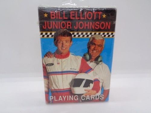 NEW Sealed Bicycle Brand NASCAR Bill Elliott Junior Johnson Playing ...