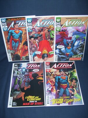 Action Comics #1018 - #1022 Lot DC Comics 2020 NM with Bag and Board | eBay
