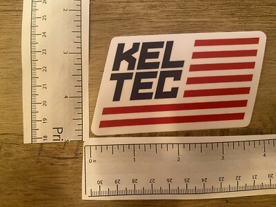 Kel Tec KelTec Flag OEM Original Firearms Decal Sticker New! Shot Show ...