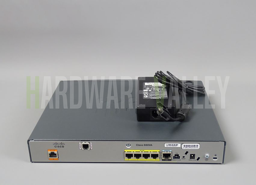 CISCO CISCO886VA-SEC-K9 Cisco 886 VDSL/ADSL over ISDN Multi-mode Router ...