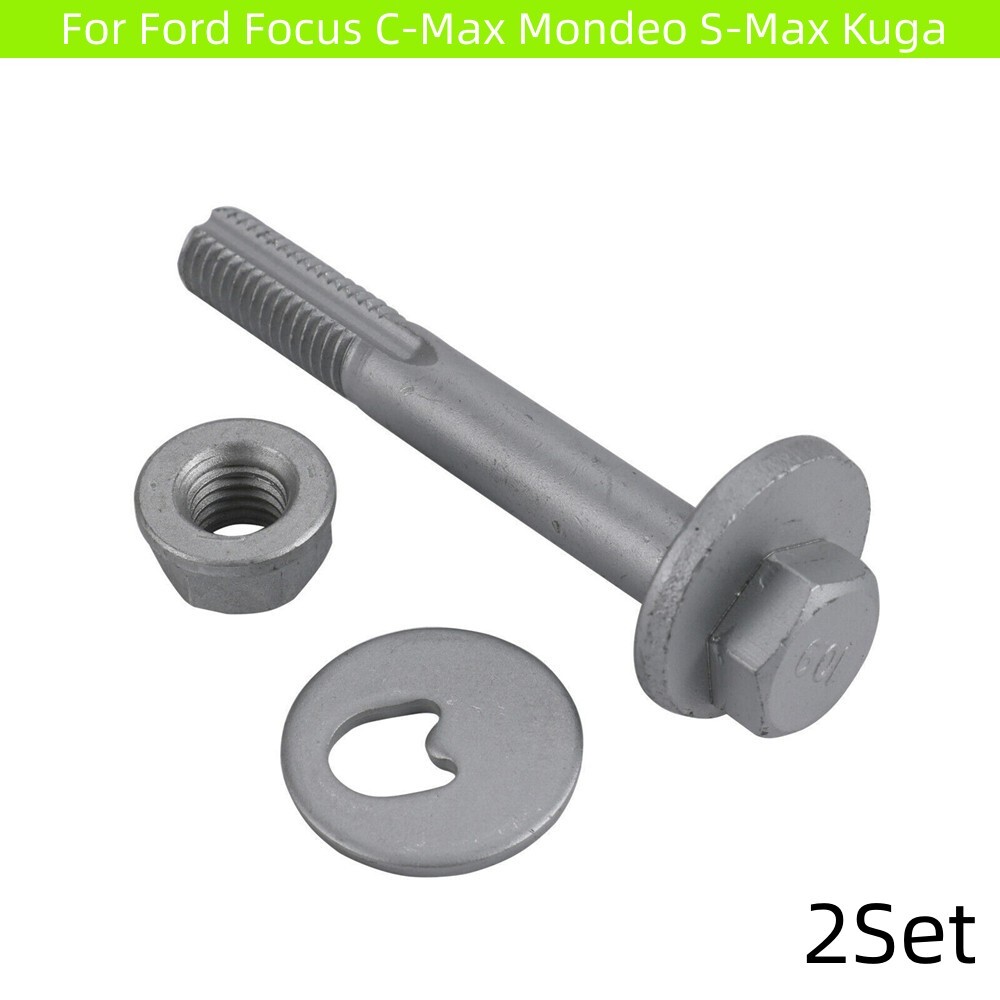 2Set Rear Lower Camber Suspension Control Arm Bolts For Ford Focus C ...