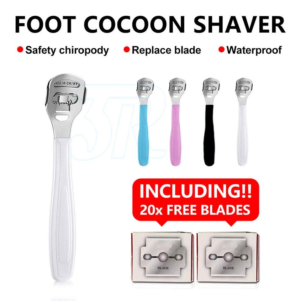 Foot File Pedicure Callus Rasp Hard Skin Shaver Remover Corn Cutter +20 ...