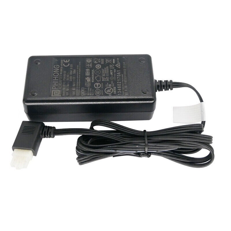 3-Pin 12V AC DC Adapter For PHIHONG PSAA18U-120 Datalogic Magellan 8400 ...