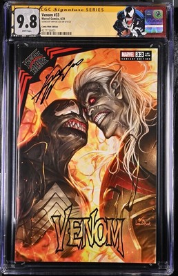 VENOM #33 CGC SS 9.8 INHYUK LEE EXCLUSIVE KNULL STAREDOWN VARIANT ...