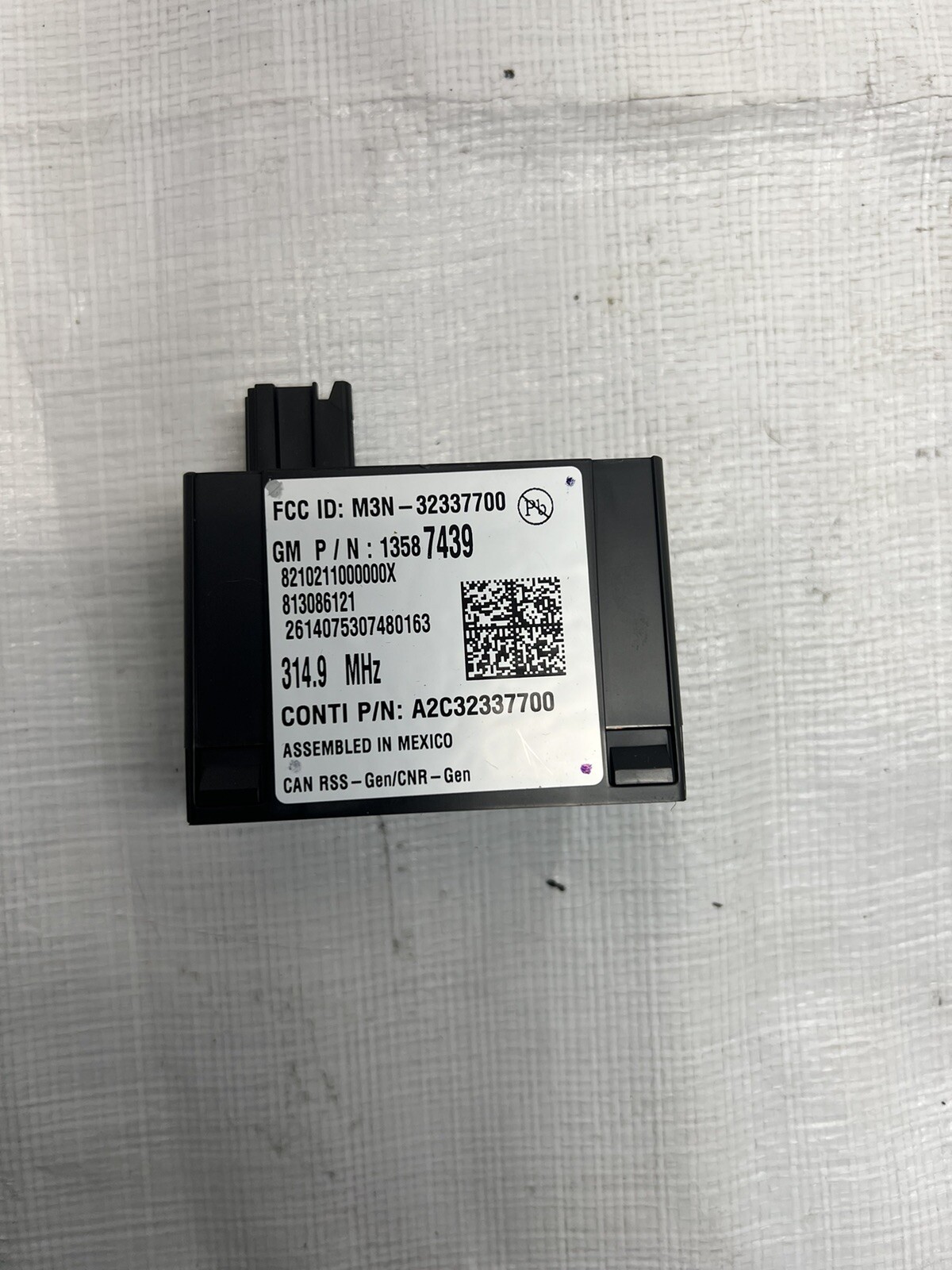 Remote Control Door Lock Receiver OEM GM 2015-18 Silverado Sierra ...