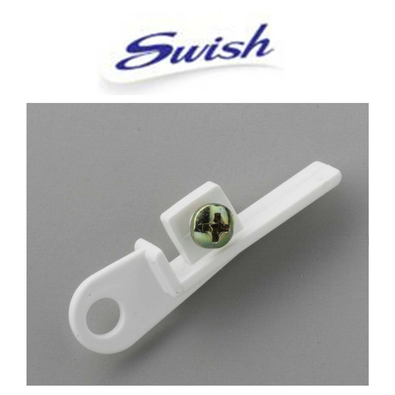 Swish ® SUPERLUXE PVC Corded Track, Genuine Brackets, Gliders, White ...